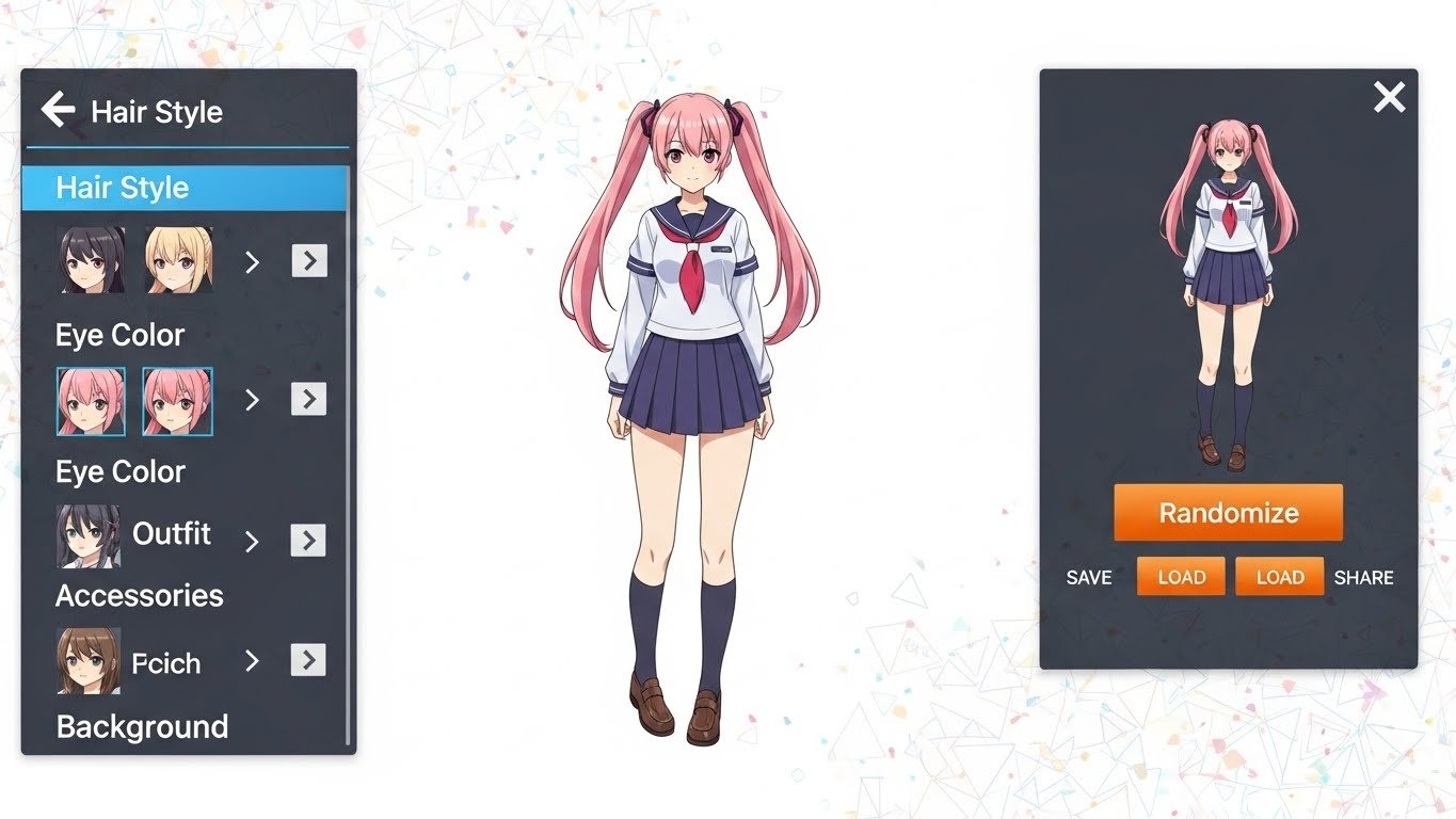 Random Anime Character Generator: Create Unique Characters